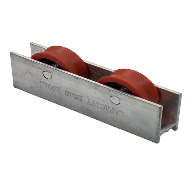 Aluminium Window Double Roller Sliding Door Track and Wheels| Alibaba.com