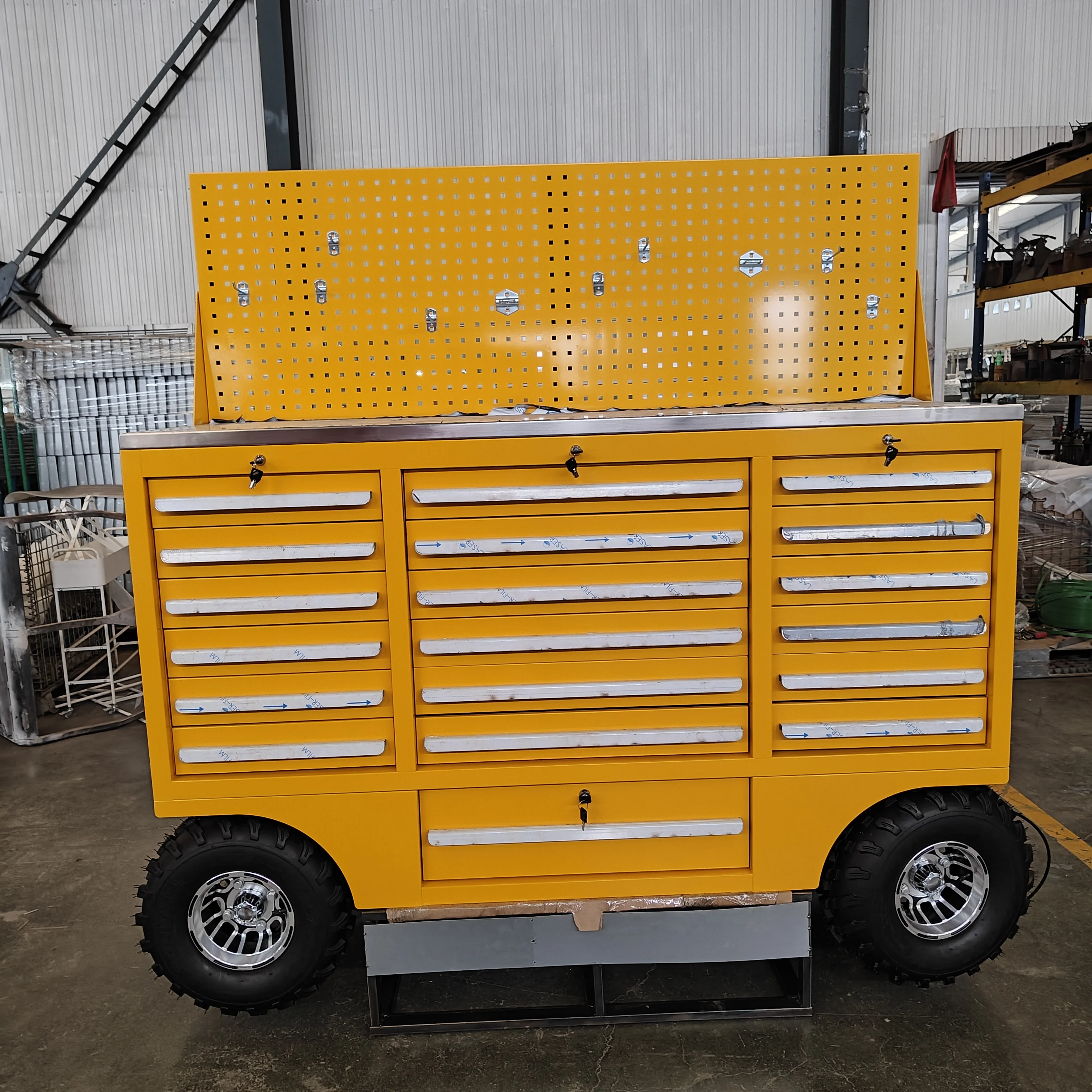 Factory Manufacturing Toolbox Tool Cabinet Pit Cart