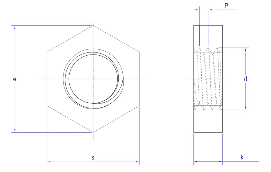 Oem Hex Thin Nuts Din 439 - Buy Din 439,Hex Thin Nuts,Hex Thin Nut Din ...