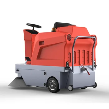 Clean Horse Electric Industrial Parking Lot Road Floor Sweeper Car With ...