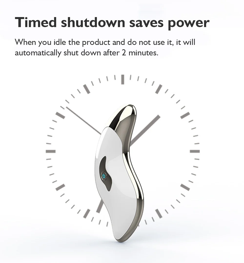 Skin Rejuvenation Micro-current Facial Guasha Massager Multi-functional ...