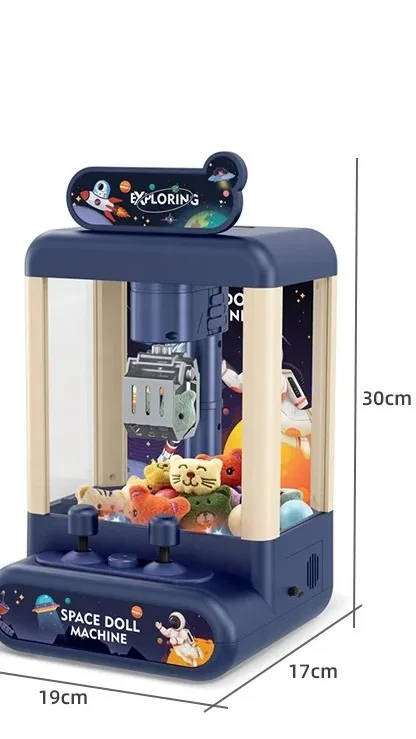 Samtoy Electric Plush Toys Coin Operated Vending Crane Game Candy ...