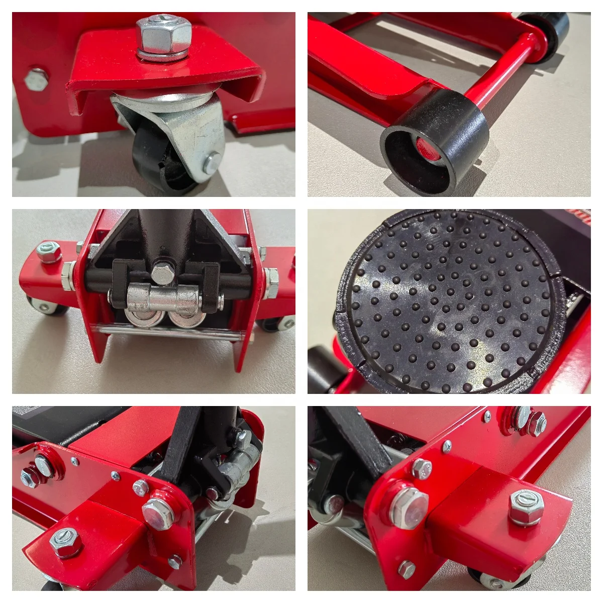 Epont Low Profile 3t Hydraulic Car Jack Double Pump Steel Flooring Jack ...