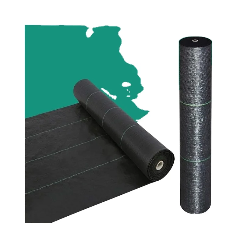 Farm Anti Grass Weed Geotextile Membrane Fabric Black Plastic Mulch ...