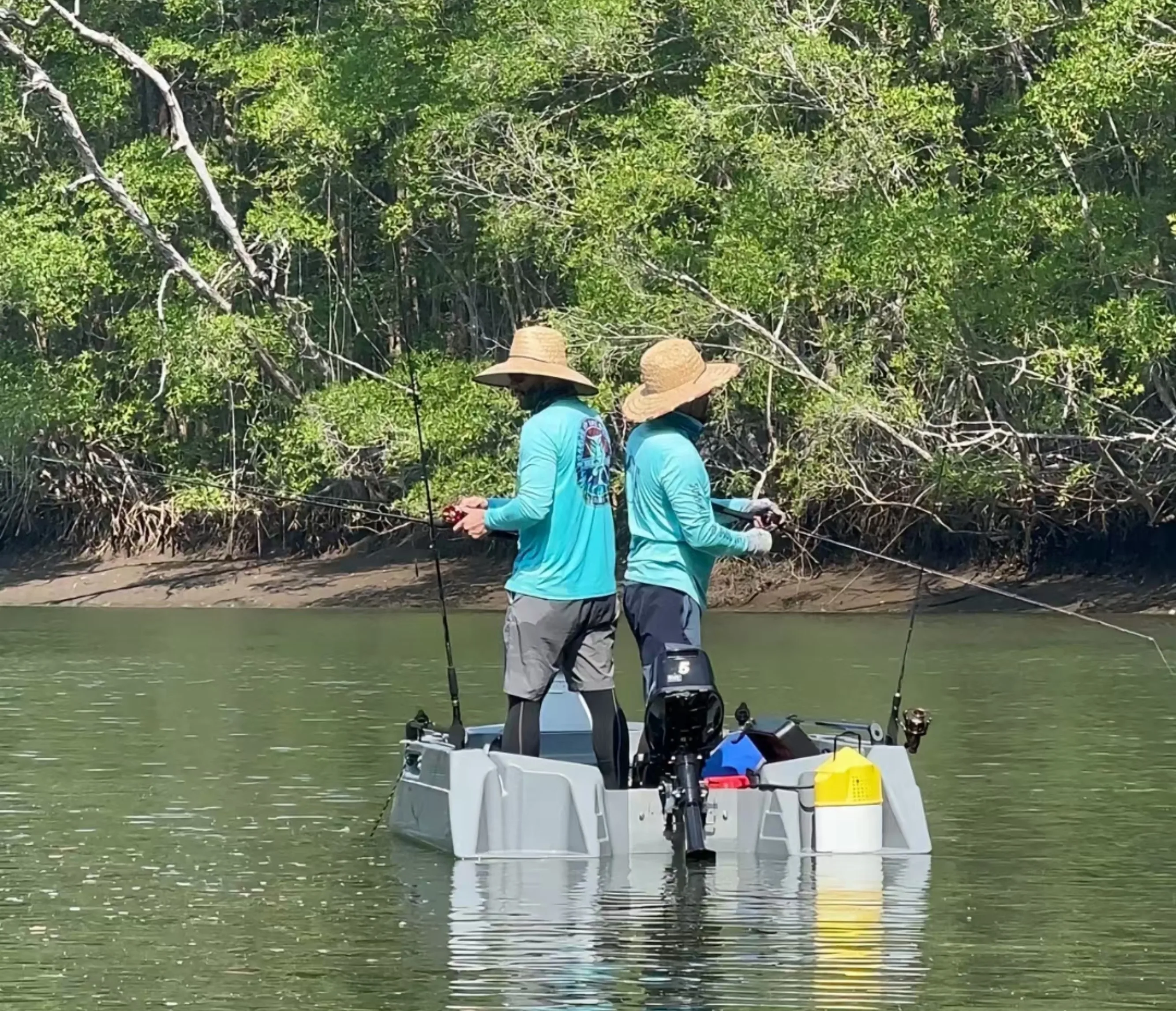 New Arrival 10ft 3.05m 3M Fishing Motorised Kayak Tuffy Boats