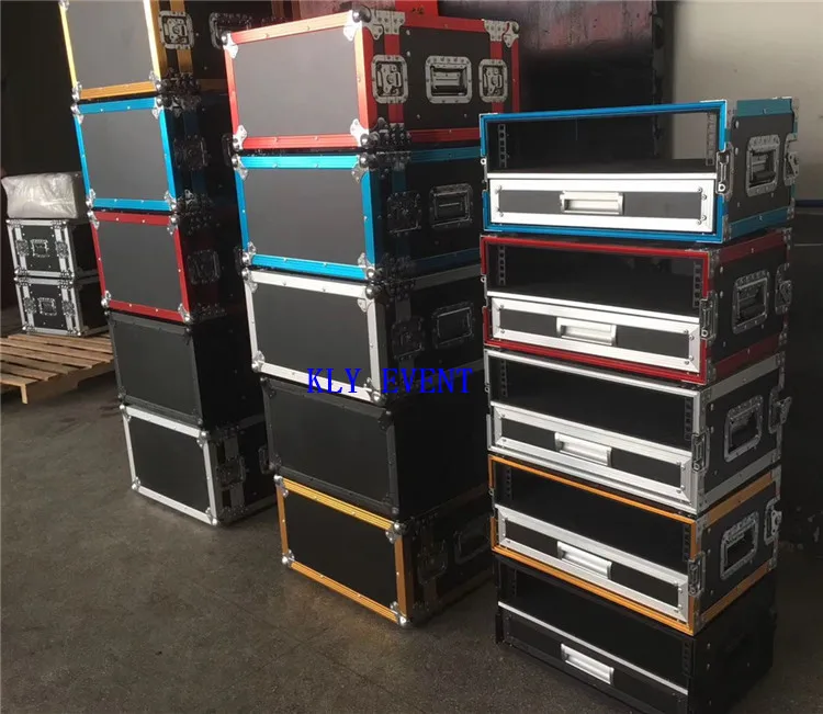 Two Doors Heavy Duty Storage Box Aluminum Road Flight Case With Wheels ...