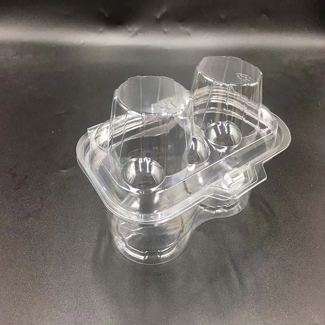 Disposable Clear Blister Food Packaging Container Cake Pastry Clamshell ...