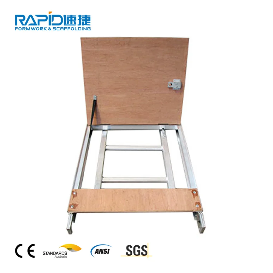 Aluminum Scaffolding Wood Plank With Plywood Aluminum Platform ...