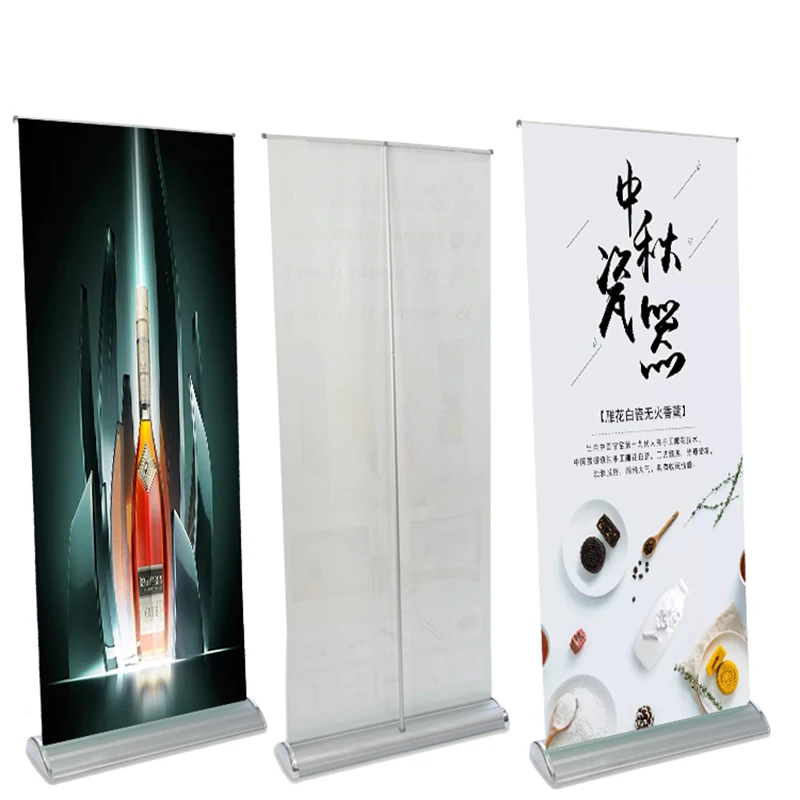 85*200cm Heavy Base High Quality Luxury Plastic Roll up Stand| Alibaba.com