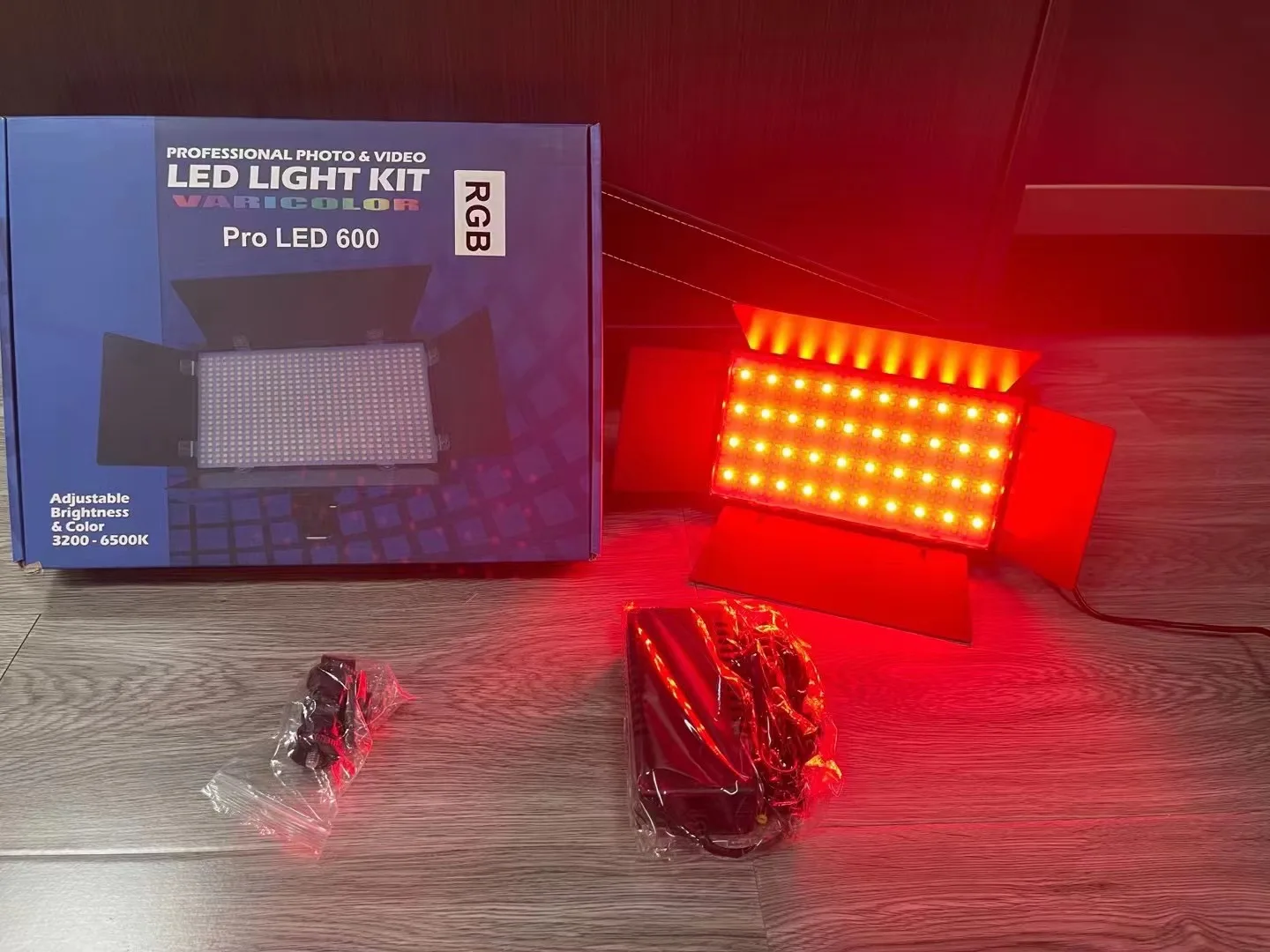 Wholesale Rgb Led Video Lighting Kit E600 Studio Video Lights Kit ...