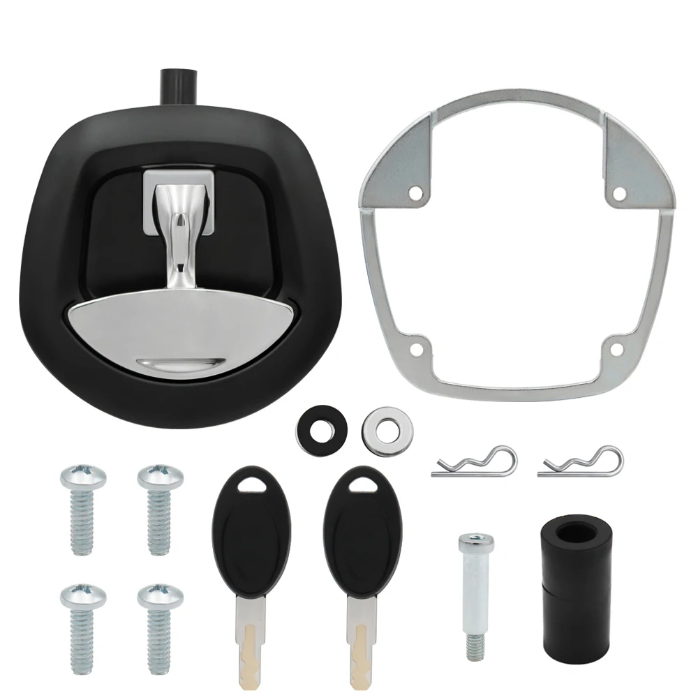 T Handle Multipoint Canopy Lock RV Lock Recessed Folding Paddle Handle ...