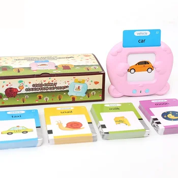 Kids Learning Flashcard Reader Speech Therapy Machine Toy Sight Words ...