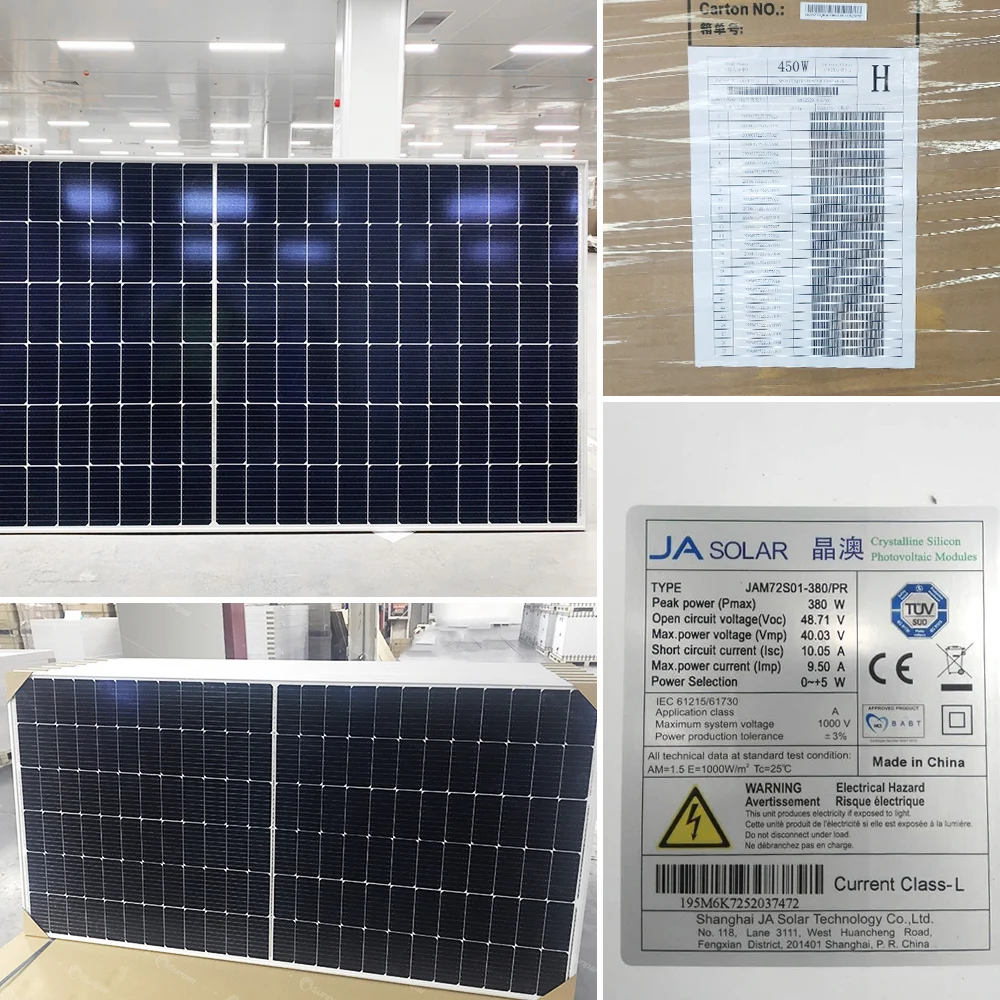 Iso14001 Ja Solar 500w Panel 540 Watt 540w 545 W 550w Panel Solar 560w ...