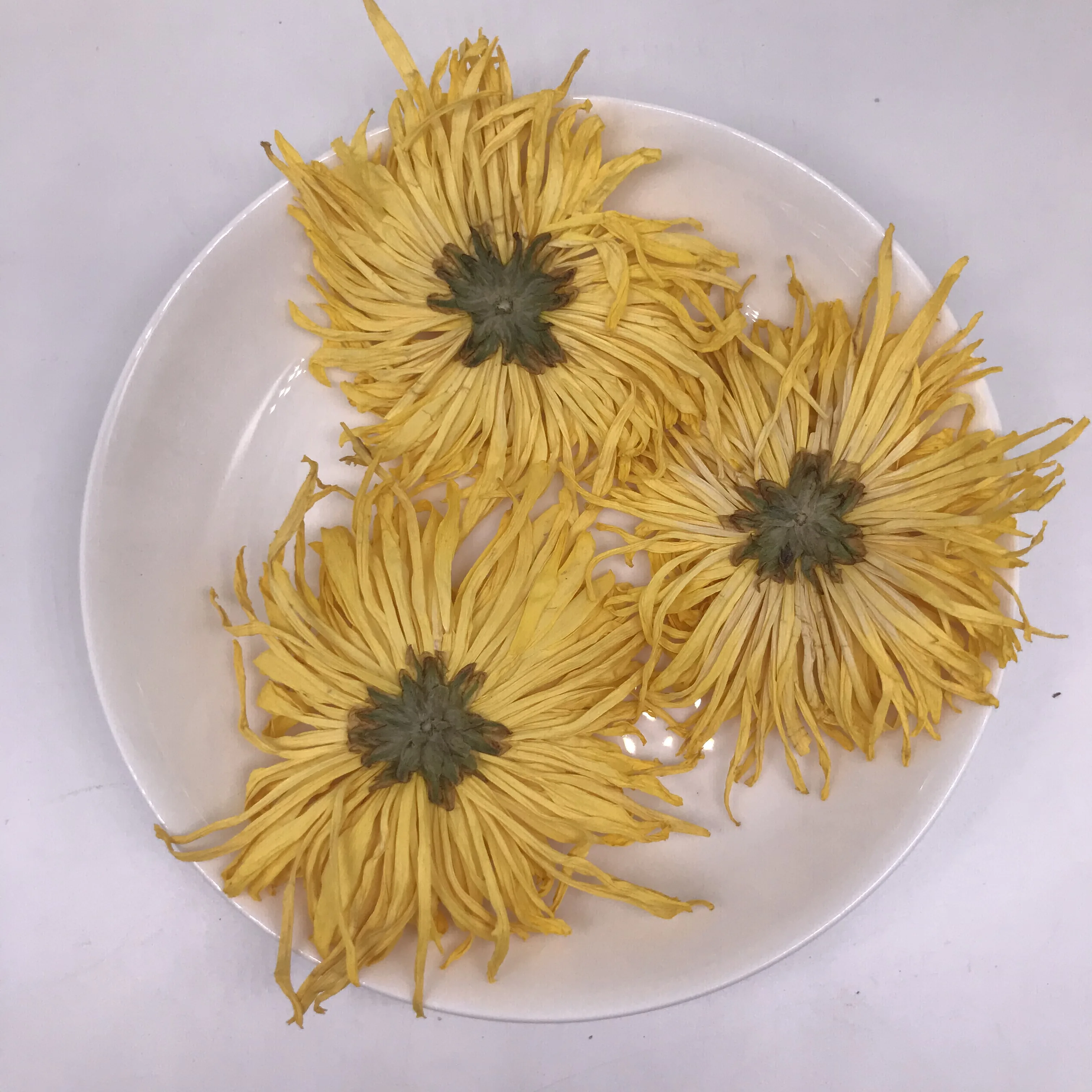 4024 Jin Si Huang Ju Blooming Tea Chrysanthemum Tea Gold Emperor ...