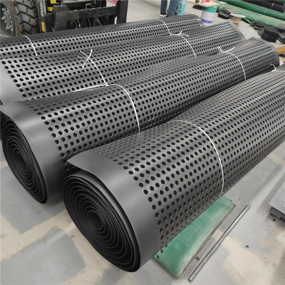 PVC Perforated Dimple Drainage Board with Geotextile Fabric