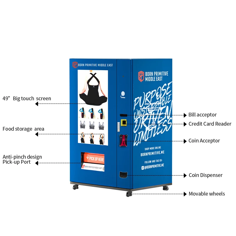 Haloo Clothes Vending Machine - Efficient & Versatile