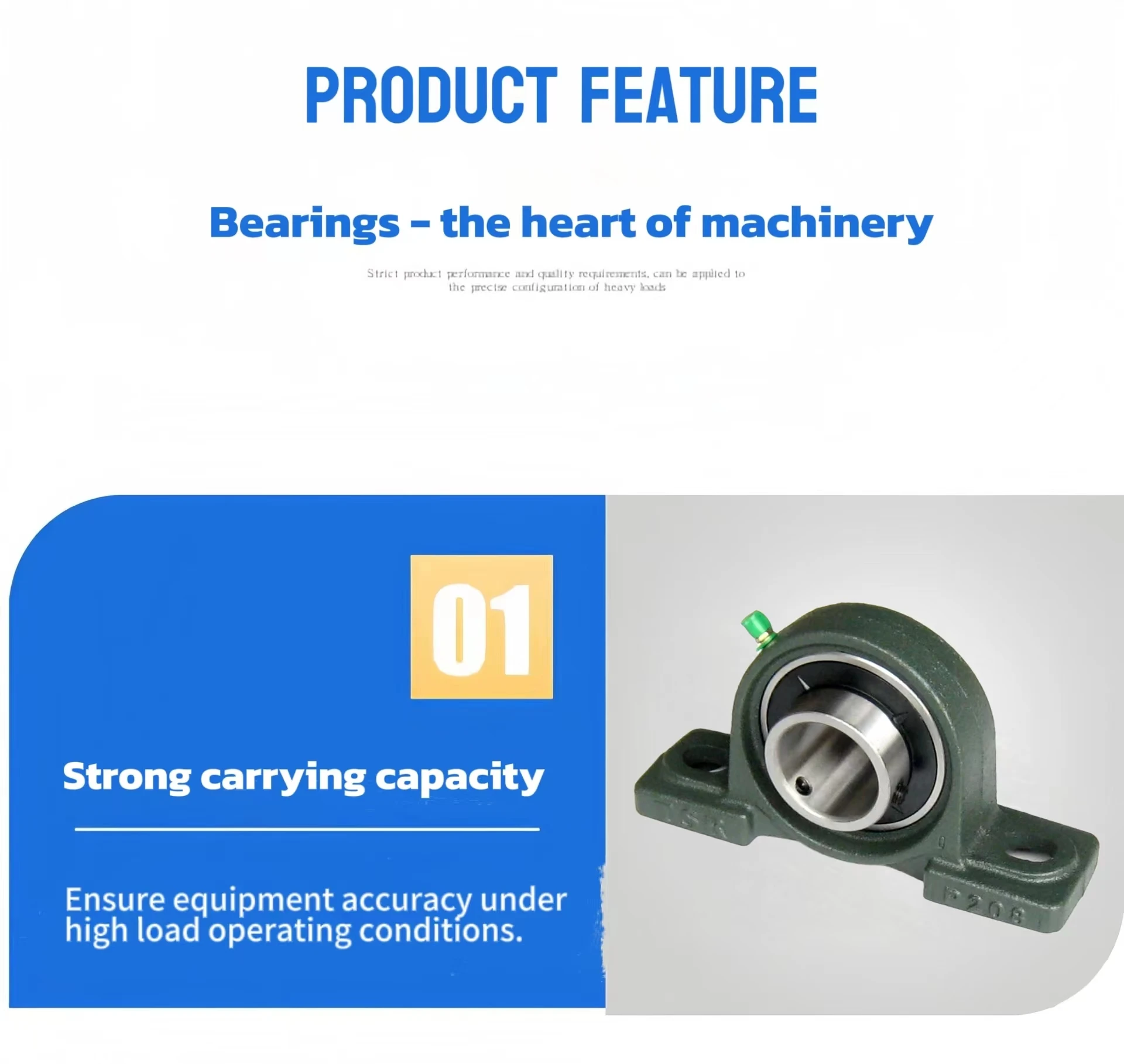 Pillow Block Insert Ball Bearing Housing 22 Inch Bore T211 T318 Ucf 208 Uc208 P310 T318 T206 ...