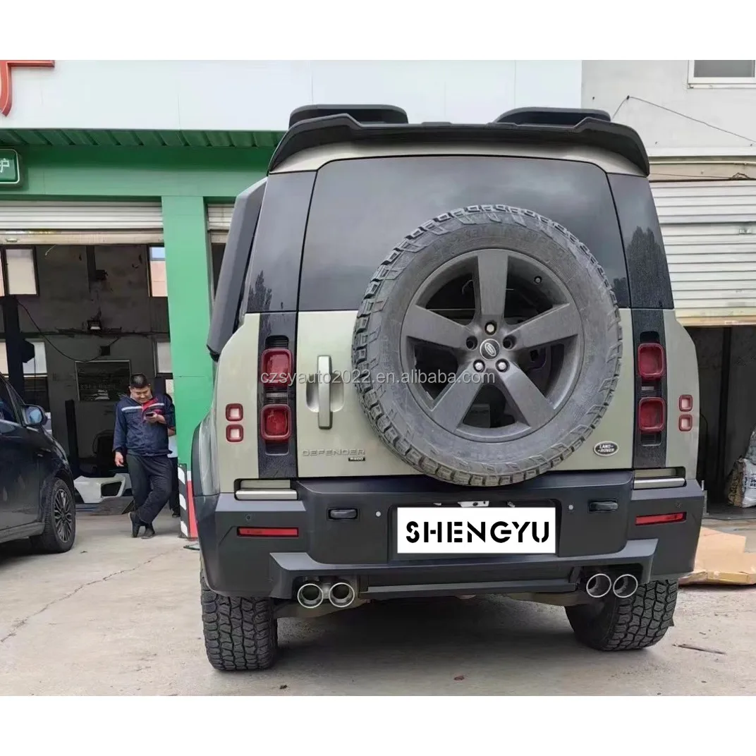 Car Body Kit For Land Rover Defender 2020-2023 To Lunma Including Front ...