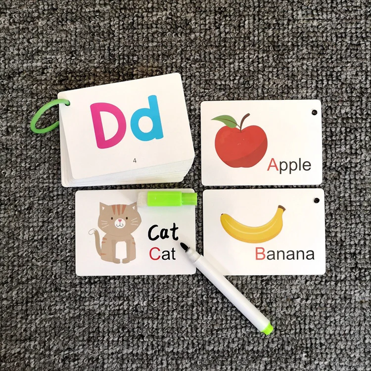 Teach Toddler ABC Letters & Words with Flash Cards