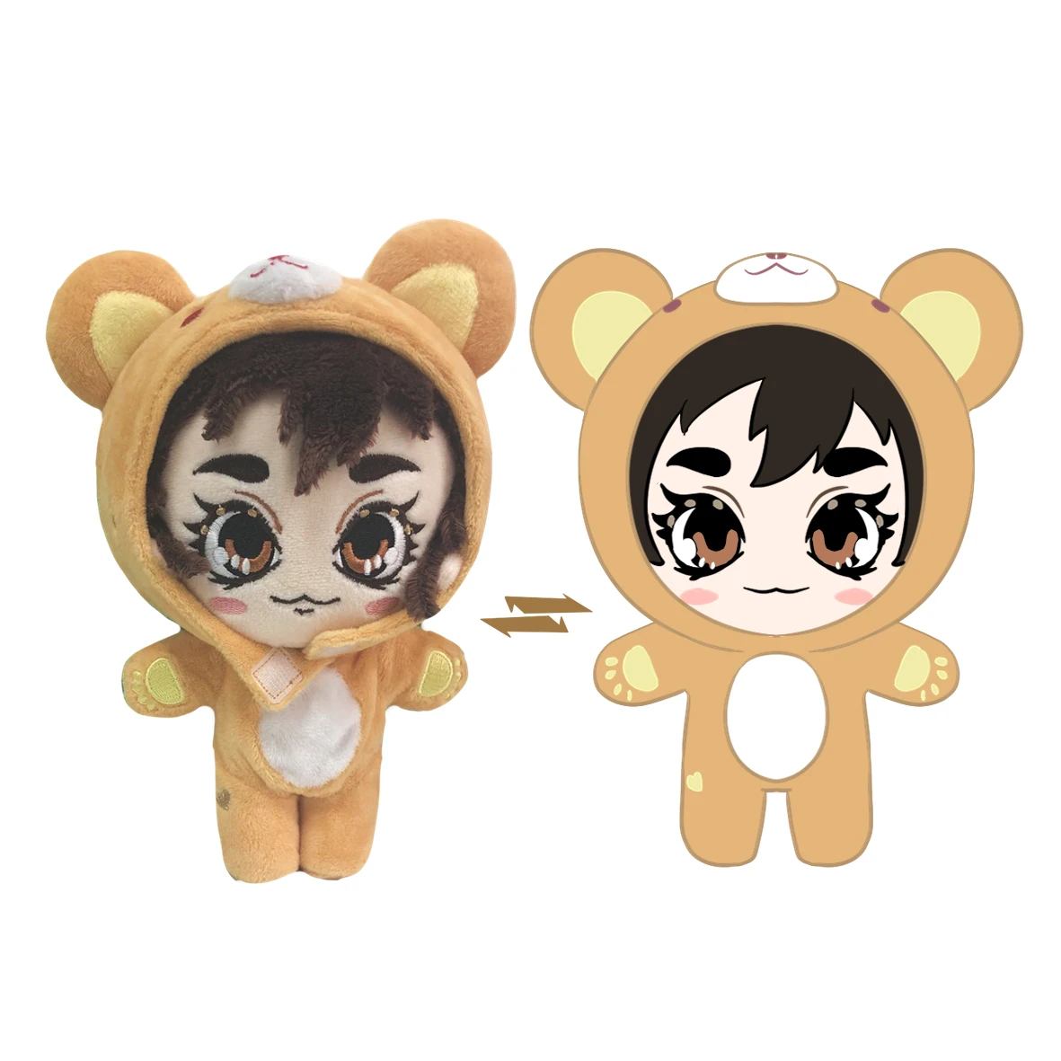 Factory Custom Plushie Furry Toys Soft Stuffed Animals Custom Mascot ...