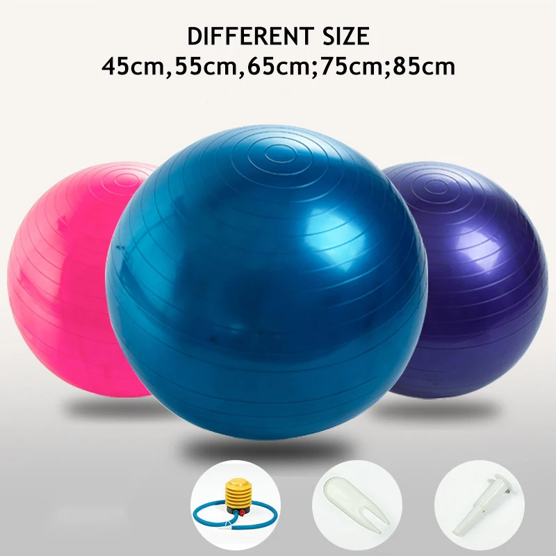 Custom Black PVC Yoga Balls - Eco-Friendly Fitness Gear
