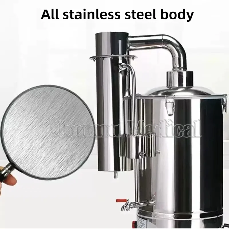Stainless Steel Water Distiller - 5L, 10L, 20L Capacity