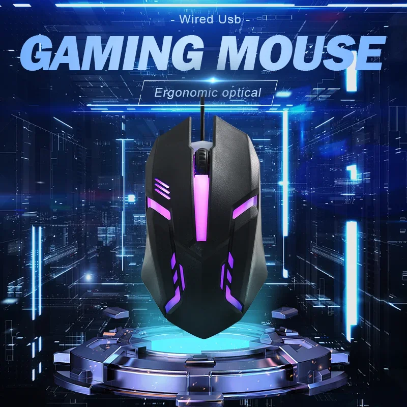 Best Selling Cheap Laptop 3d Wired Usb Gaming Mouse Rgb Gaming ...