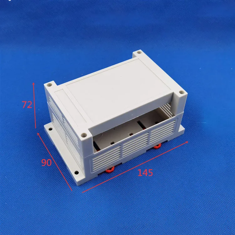 Plc Plastic Shell Junction Box Rail Type Plastic Industrial Control Box ...