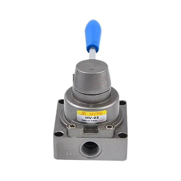 HV Series HV-03 Manual Reversing Switch Hand Switch Valve 3 Position 4 ...