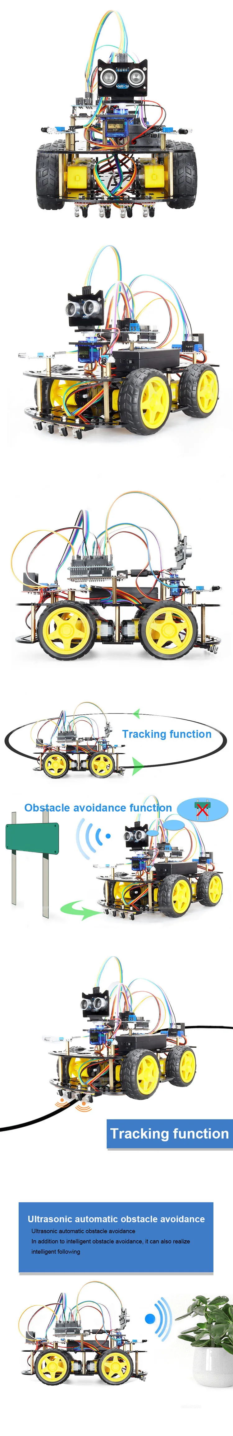 4wd Smart Car Programming Code Educational Steam Intelligent ...