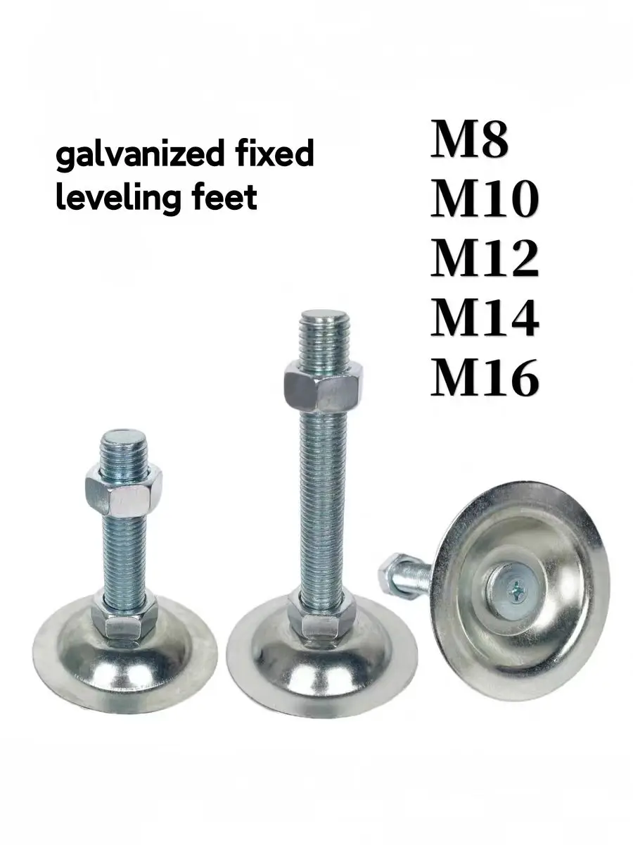 Galvanized Heavy Duty Leveling Feet for Outdoor Furniture