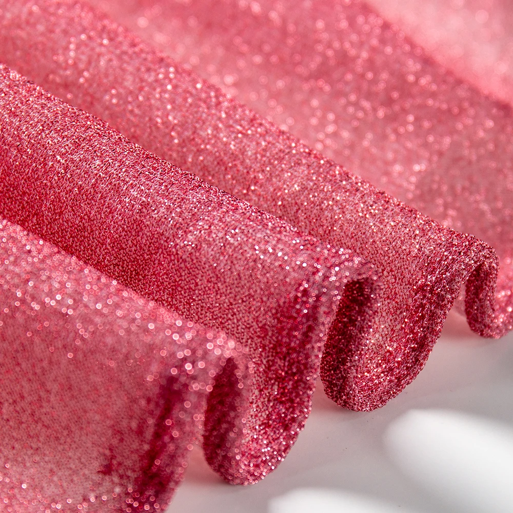 Stretch Shiny Metallic Fabrics - Lurex Swimwear Fabric