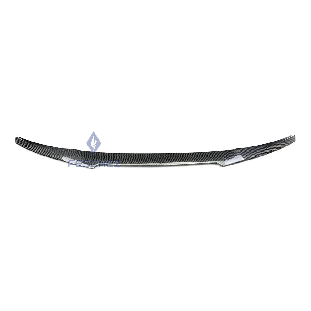 M4 Style Carbon Fiber Rear Trunk Wing For Audi A6 C8 2019 Rear Spoiler Auto Carbon Back Trunk ...