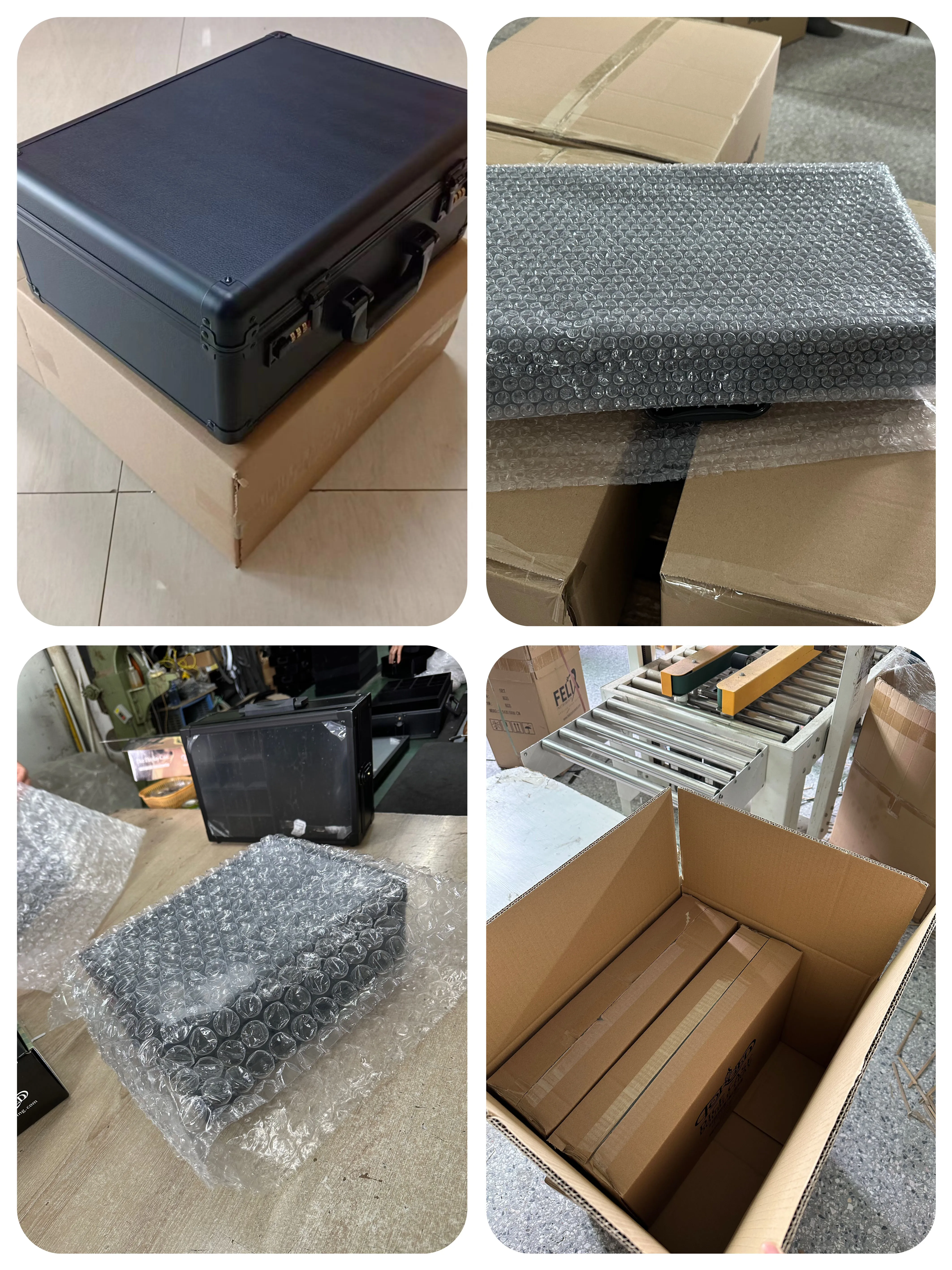 High Quality Construction Record Flight Case 100 Lps Aluminium Vinyl ...