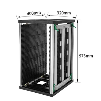 Antistatic Adjustable Esd Smt Magazine Rack 400*320*573mm Anti Static ...