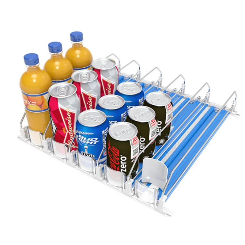 Drink Bottle Dispenser with Damper Pusher Damping Shelf Display ...