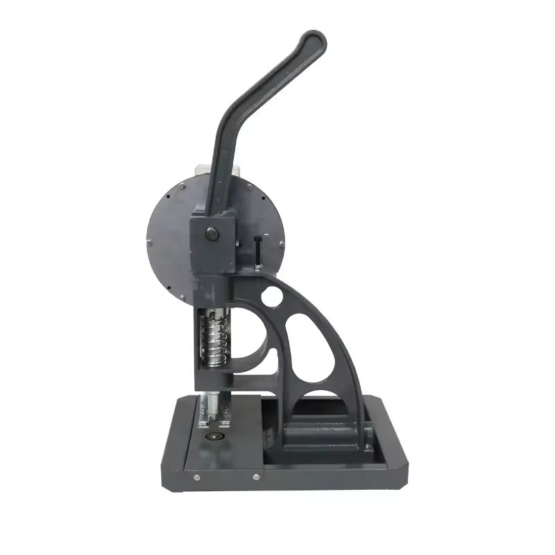 High Quality Semi-automatic Eyelet Punching Machine 10mm Cardboard Grommet Tarpaulin Paper Hole ...