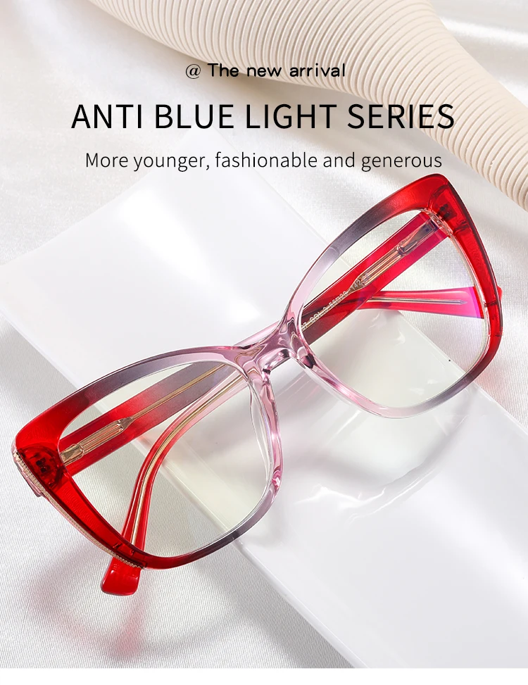 Colorful Plastic Optical Frame Ready Stock Beautiful Spectacle Frame ...
