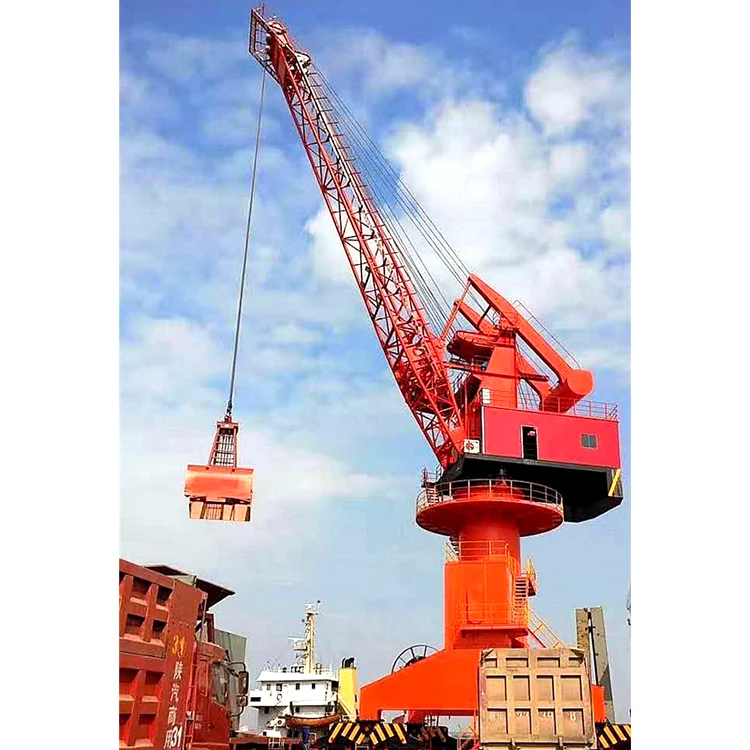 Loader Portal Crane Level Luffing Crane 30 Ton Mobile Portal Crane ...