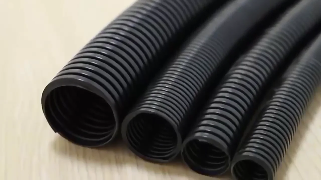 Flexible Waterproof Electrical Wire Cable Corrugate Tube - Buy Flexible ...