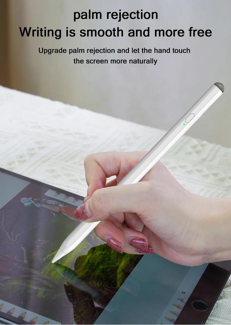 2 In 1 Function Magnetic Touch Pens Capacitive Writing Drawing Active ...