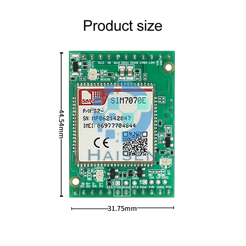 Haisen Simcom Sim7070e Core Board Sim7070e Development Board Lpwa+gsm+nbiot+catm+b31 Sim7070 ...