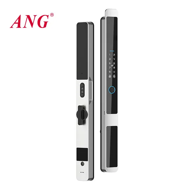 Sliding Door Electric Lock Ttlock Smart Fingerprint Card Glass Smart ...