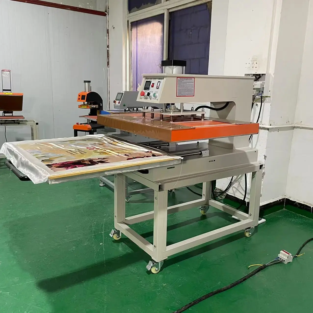 80x100 Large Format Printers Pneumatic Heat Press Machine Heat Press ...