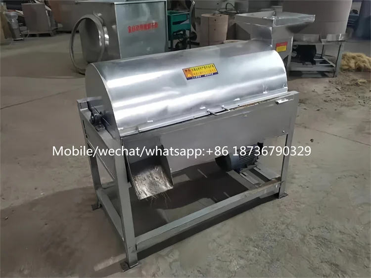 Automatic Coconut Coir Fiber Making Machine Coconut Shell Shredding ...