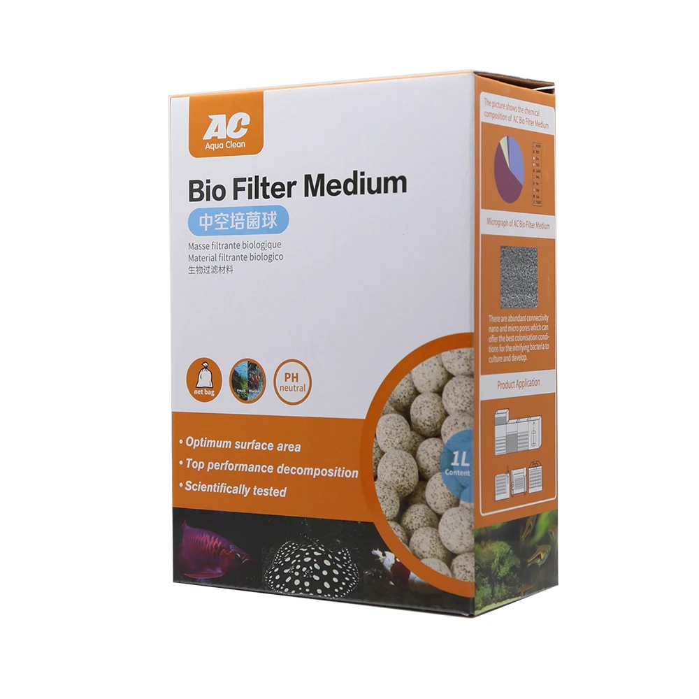 Aquarium Filter Media Medium Ceramic Ball 3d Filter Bio Ceramic Eheim ...