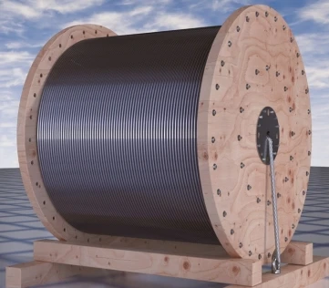 Esp Cable Submersible Oil Pump Cable Epdm Lead 3/8 Oil Tube Double ...