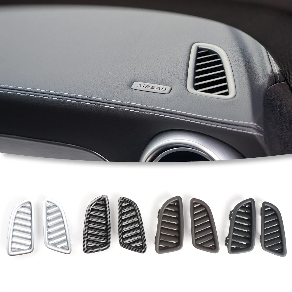 Car Dashboard Console Ac Vent Grille Air Conditioning Vents Trim Covers ...
