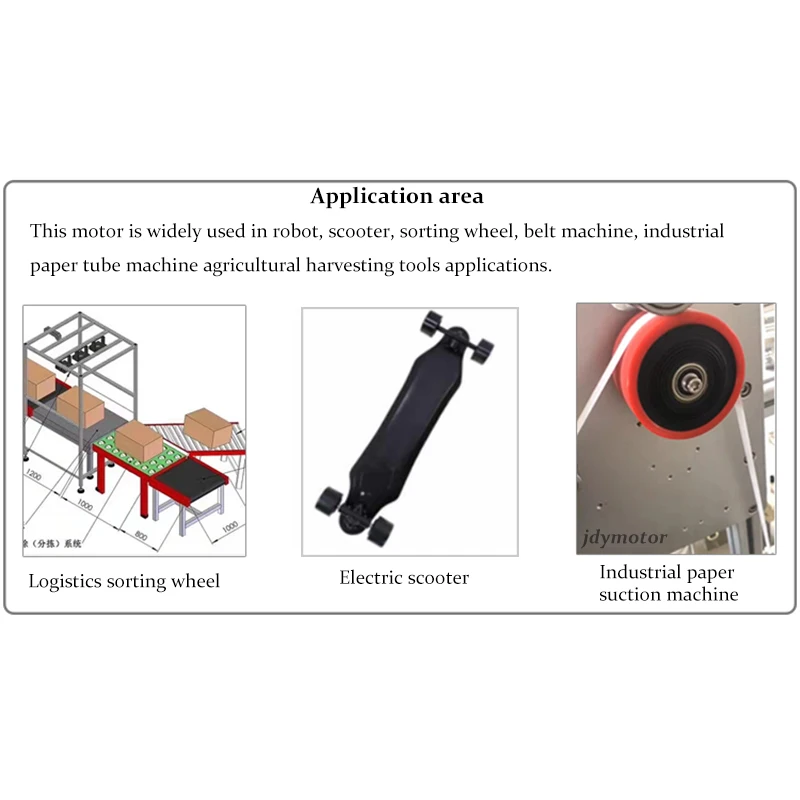 Jdymotor 2.5inch Brushless Hub Motor Dc Skateboard Load 45kg Wholesale ...