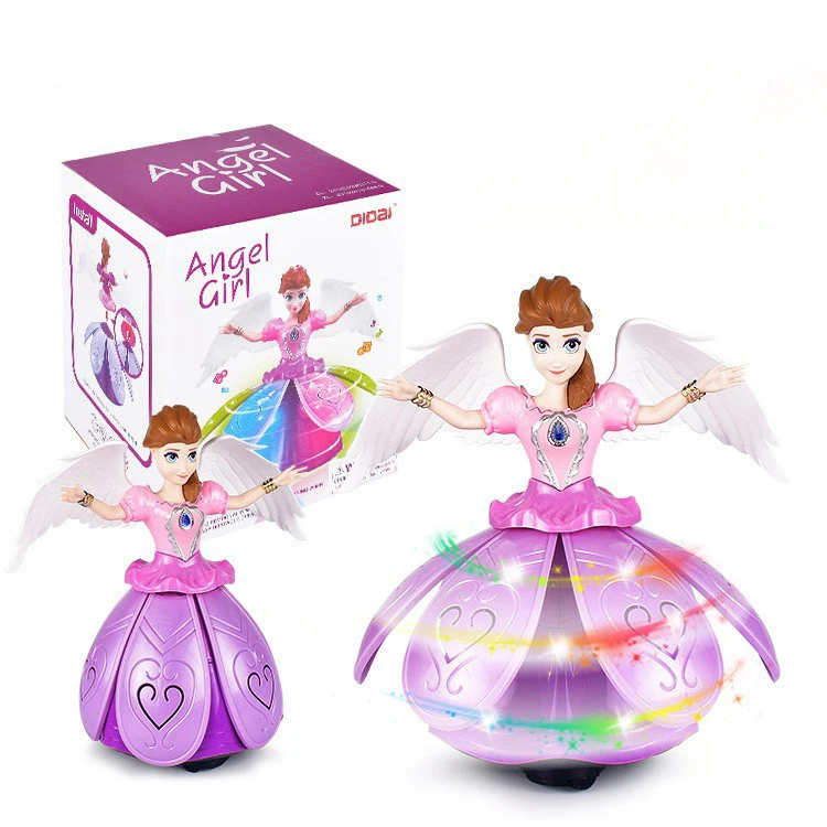 Princess Rotating Electric Toy - Beautiful Fairy Lights